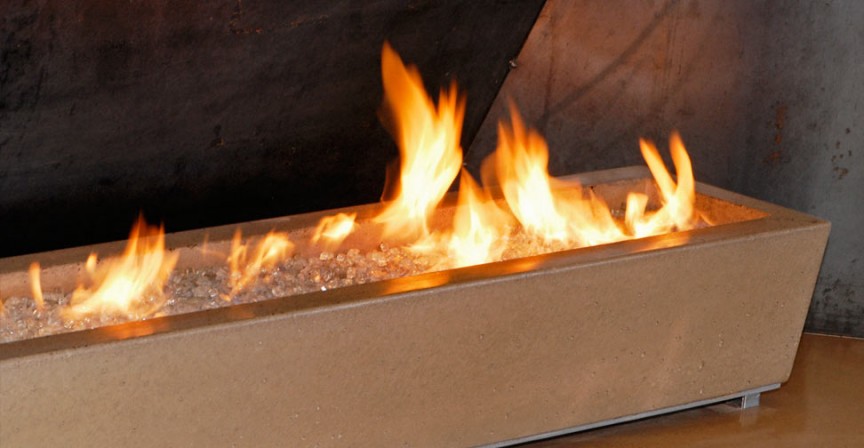 Concrete Fireplace by Architectural Concrete Interiors | Concrete Exchange